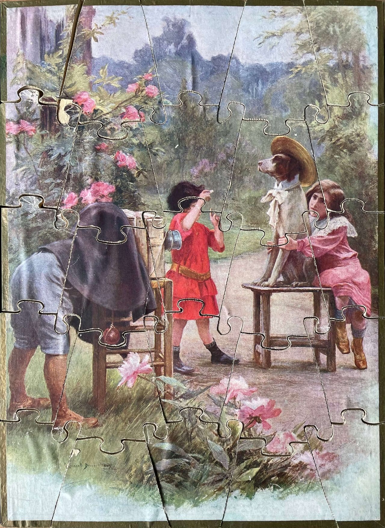 Boite de 3 puzzles 1900 - ZazouBroc