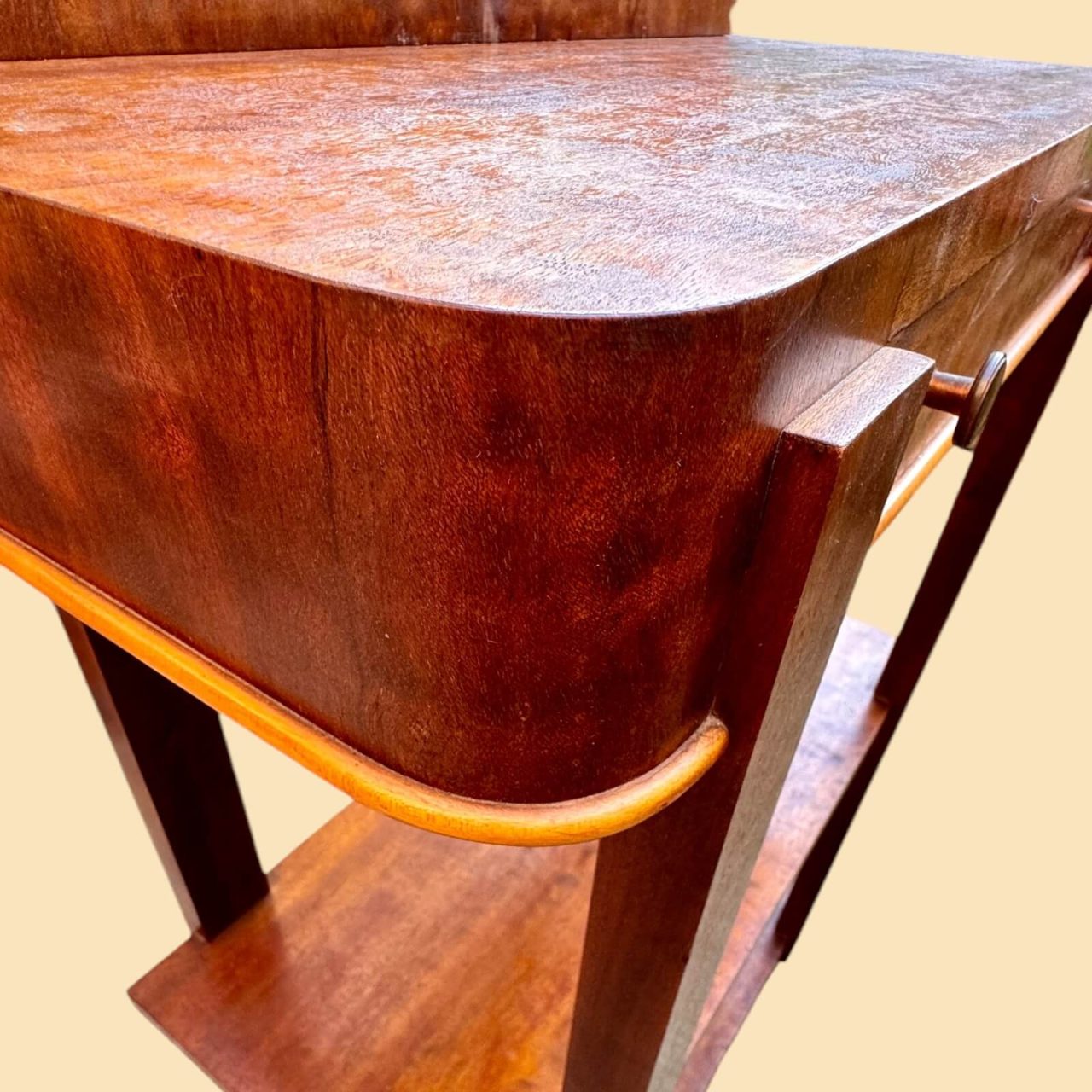 Console de vestibule Art Déco et son miroir - ZazouBroc
