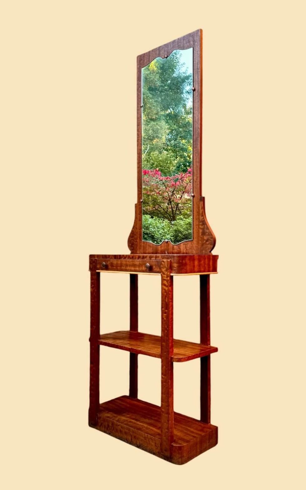 Console de vestibule Art Déco et son miroir - ZazouBroc